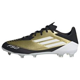 adidas Performance Fu&szlig;ballschuh 'Messi F50 League' Herren Gr&ouml;&szlig;e 47/47.5 gold / schwarz / wei&szlig;