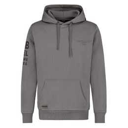 Sublevel Sweatshirt Herren Gr&ouml;&szlig;e L dunkelgrau / schwarz