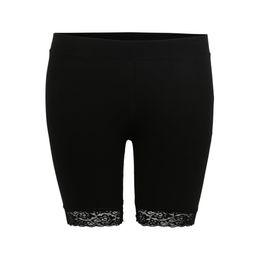 Only Carmakoma Shorts 'Time' Damen Gr&ouml;&szlig;e 5XL/6XL Gro&szlig;e Gr&ouml;&szlig;en schwarz