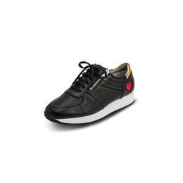 vitaform Sneaker Damen Gr&ouml;&szlig;e 36 gold / rot / schwarz