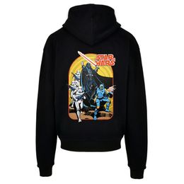 F4NT4STIC Sweatshirt 'Star Wars Vintage Comic Scene' Herren Gr&ouml;&szlig;e L hellblau / rot / schwarz / wei&szlig;