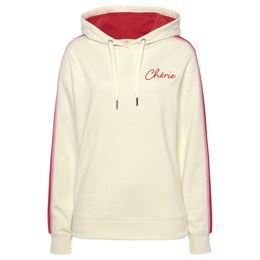 Vivance Sweatshirt Damen Gr&ouml;&szlig;e L creme / pink / rot