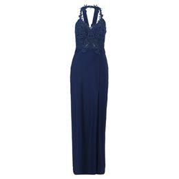 Vera Mont Abendkleid Damen Gr&ouml;&szlig;e 40 nachtblau Winterkleid