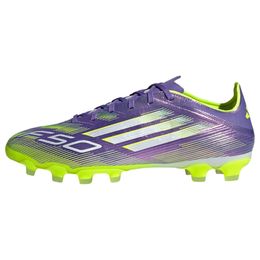 adidas Performance Fu&szlig;ballschuh 'F50 Pro' Herren Gr&ouml;&szlig;e 48.5/49 neongr&uuml;n / dunkellila / wei&szlig;