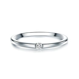Trilani Ring Damen Gr&ouml;&szlig;e 56 silber