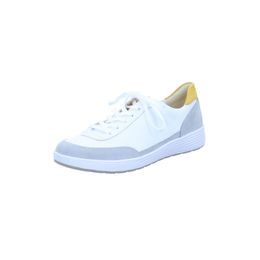 Ganter Schn&uuml;rschuhe 'Giulietta' Damen Gr&ouml;&szlig;e 39.5/40 gelb / hellgrau / naturwei&szlig;