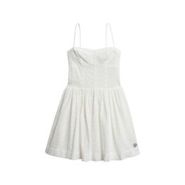 Superdry & Co Kleid Damen Gr&ouml;&szlig;e 40 wei&szlig;