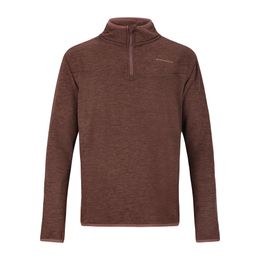 Endurance Sportpullover 'Ledger Jr.' Jungen Gr&ouml;&szlig;e 128 braun / gold