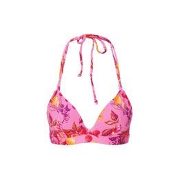 Lingadore Bikinitop Damen Gr&ouml;&szlig;e 70 gelb / lila / pink / hellrot