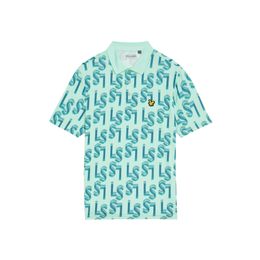 Lyle & Scott Lyle & Scott Poloshirt Herren Gr&ouml;&szlig;e L blau / aqua / pastellblau