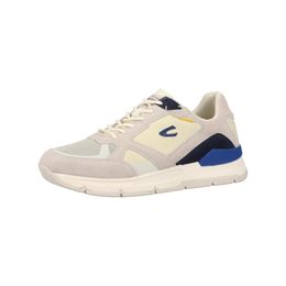 Camel Active Sneaker Herren Gr&ouml;&szlig;e 40 creme / kitt / nachtblau