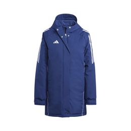 adidas Performance Sportjacke 'Tiro' Damen Gr&ouml;&szlig;e M/L enzian / wei&szlig;