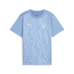 Puma Funktionsshirt 'Manchester City' Jungen Gr&ouml;&szlig;e 152 hellblau / wei&szlig;