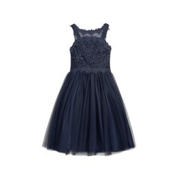 Danamade Kleid 'DROSANA' M&auml;dchen Gr&ouml;&szlig;e 152 navy