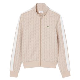 Lacoste Sportjacke 'Paris' Herren Gr&ouml;&szlig;e XXL beige / wei&szlig;