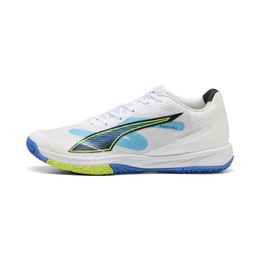 Puma Sportschuh 'Accelerate Turbo 4 Game On' Damen Gr&ouml;&szlig;e 36 himmelblau / limette / schwarz / wei&szlig;