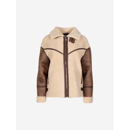 Passioni &Uuml;bergangsjacke Damen Gr&ouml;&szlig;e XXXL beige