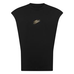 Plein Sport Top Herren Gr&ouml;&szlig;e XXXL gold / schwarz