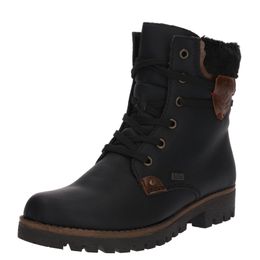 Rieker Schn&uuml;rstiefelette Damen Gr&ouml;&szlig;e 40 schwarz Winterschuhe