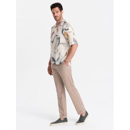 Ombre Hose 'Quintessence' Herren Gr&ouml;&szlig;e 35/36 beige
