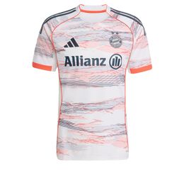 adidas Performance Trikot 'FC Bayern M&uuml;nchen 25/26 Frauenteam' Herren Gr&ouml;&szlig;e S orange / schwarz / naturwei&szlig;