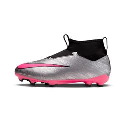 Nike Fu&szlig;ballschuh 'Zoom Mercurial Vapor 15 Academy XXV' Jungen Gr&ouml;&szlig;e 32 pink / schwarz / silber