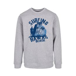 F4NT4STIC Sweatshirt 'Hawaii Surf Beach Summer' Herren Gr&ouml;&szlig;e XL blau / grau