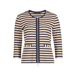 Betty Barclay Strickjacke Damen Gr&ouml;&szlig;e XL creme / marine