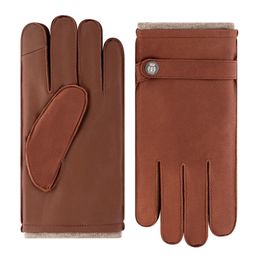 Roeckl Fingerhandschuhe Herren Gr&ouml;&szlig;e L braun