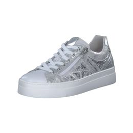 Nero Giardini Sneaker Damen Gr&ouml;&szlig;e 36 dunkelgrau / silber / wei&szlig;