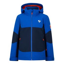 Ziener Sportjacke 'Agimo-Z' Jungen Gr&ouml;&szlig;e 140 navy / royalblau