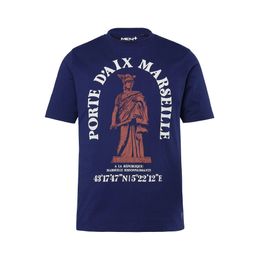 Men Plus T-Shirt Herren Gr&ouml;&szlig;e L nachtblau