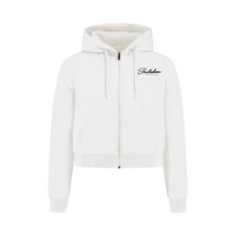 Smilodox Sweatjacke 'Enara' Damen Gr&ouml;&szlig;e M offwhite
