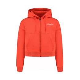 Smilodox Sweatjacke 'Enara' Damen Gr&ouml;&szlig;e L rot