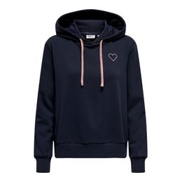 Only Sweatshirt 'ONLNoli' Damen Gr&ouml;&szlig;e M nachtblau / ros&eacute;