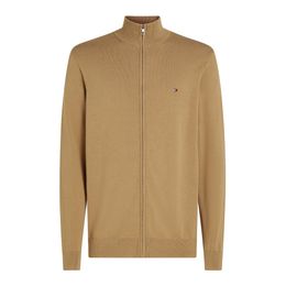 Tommy Hilfiger Strickjacke 'Essential' Herren Gr&ouml;&szlig;e XS khaki