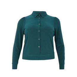 Yoek Blouse Damen Gr&ouml;&szlig;e S/M dunkelgr&uuml;n