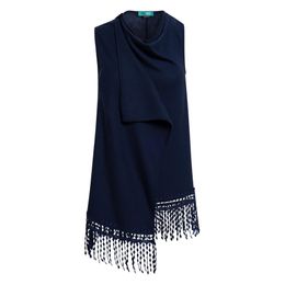 Tooche Poncho 'Azure Flow' Damen Gr&ouml;&szlig;e M marine