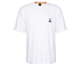 BOSS T-Shirt Herren Gr&ouml;&szlig;e S blau / wei&szlig;