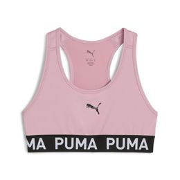 Puma Sport-BH 'Strong' M&auml;dchen Gr&ouml;&szlig;e 176 altrosa / schwarz / offwhite