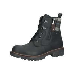 Josef Seibel Schn&uuml;rstiefelette 'Marta' Damen Gr&ouml;&szlig;e 42 pueblo / hellgrau / dunkelgrau / schwarz Winterschuhe