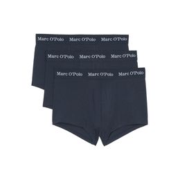 Marc O'Polo Marc O'polo Boxershorts 'Essentials' Herren Gr&ouml;&szlig;e XL nachtblau / naturwei&szlig;