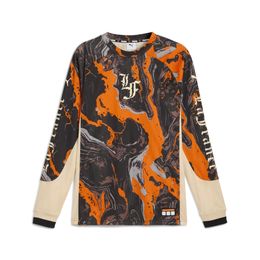 Puma Trikot 'LaFranc&eacute; Heem' Herren Gr&ouml;&szlig;e XS grau / orange / schwarz / wei&szlig;