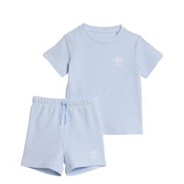 adidas originals Set Jungen Gr&ouml;&szlig;e 62 hellblau / wei&szlig;
