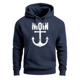 Neverless Sweatshirt 'Moin Anker' Herren Gr&ouml;&szlig;e 5XL navy