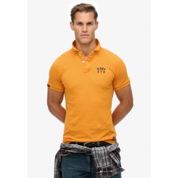 Superdry & Co Poloshirt Herren Gr&ouml;&szlig;e L navy / orange