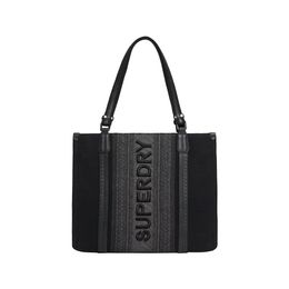 Superdry & Co Shopper 'City' Damen Gr&ouml;&szlig;e one size grau / schwarz
