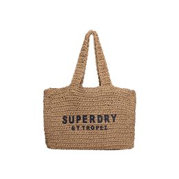 Superdry & Co Strandtasche Damen Gr&ouml;&szlig;e one size hellbraun / schwarz