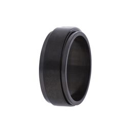 Lucardi Ring Damen Gr&ouml;&szlig;e 60 schwarz