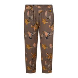 Sanetta Pyjamahose 'Kolibri' Damen Gr&ouml;&szlig;e M braun Winterkleid